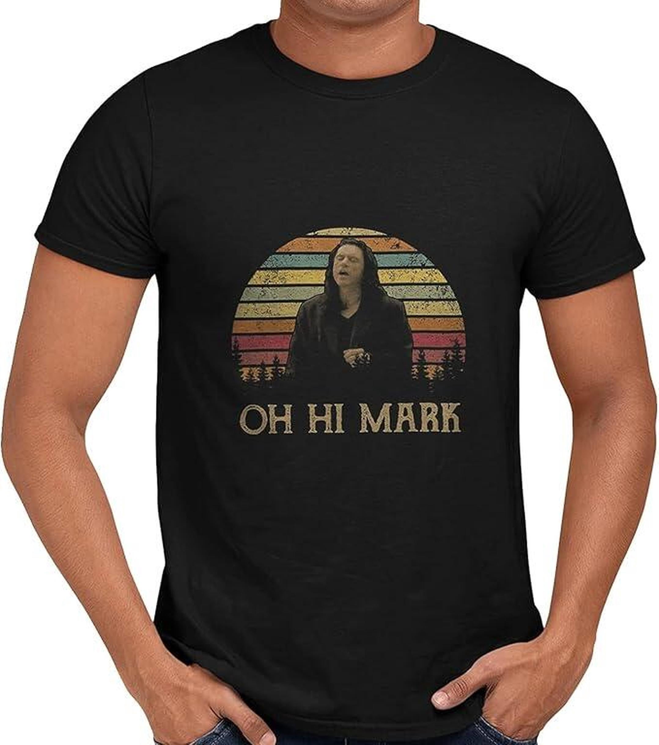 Red Fox Shirt Oh Hi Mark The Room Tommy Wiseau Johnny Vintage T-Shirt ...