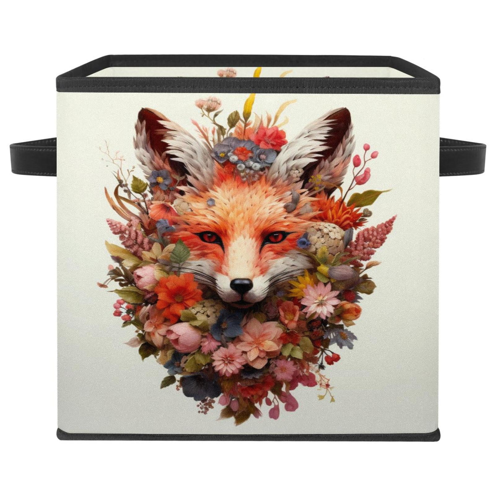 Red Fox Storage Bins, Extra Large Closet Storage Cube for Organizing ...