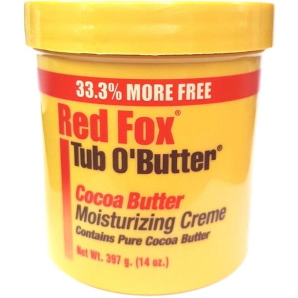 Red Fox Tub Of Butter Coconut Butter Moist Creme, 12 Oz., Pack of 1 ...