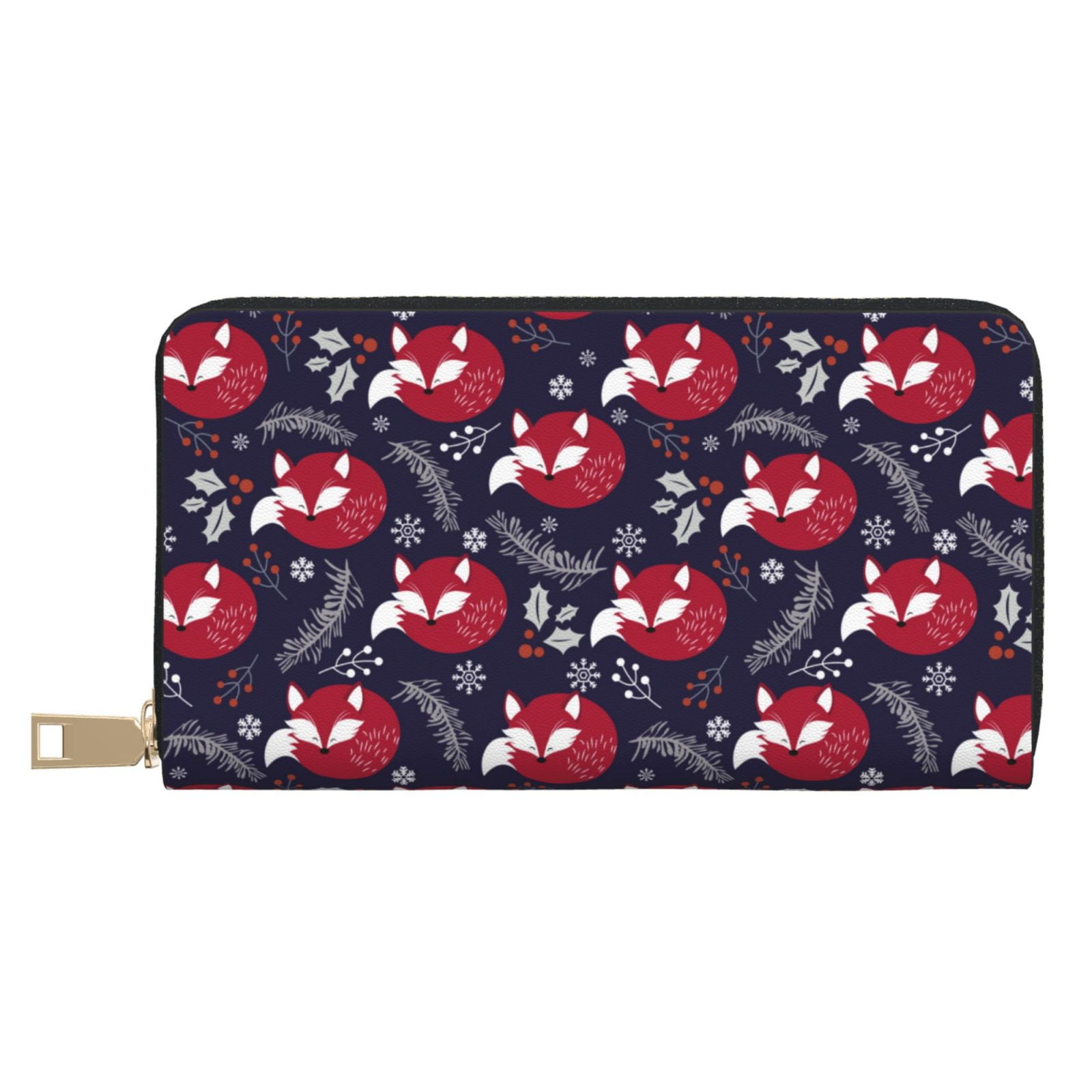 Red Fox Wallet Women, Leather Bifold Multi Card Wallet, Women's Wallets ...