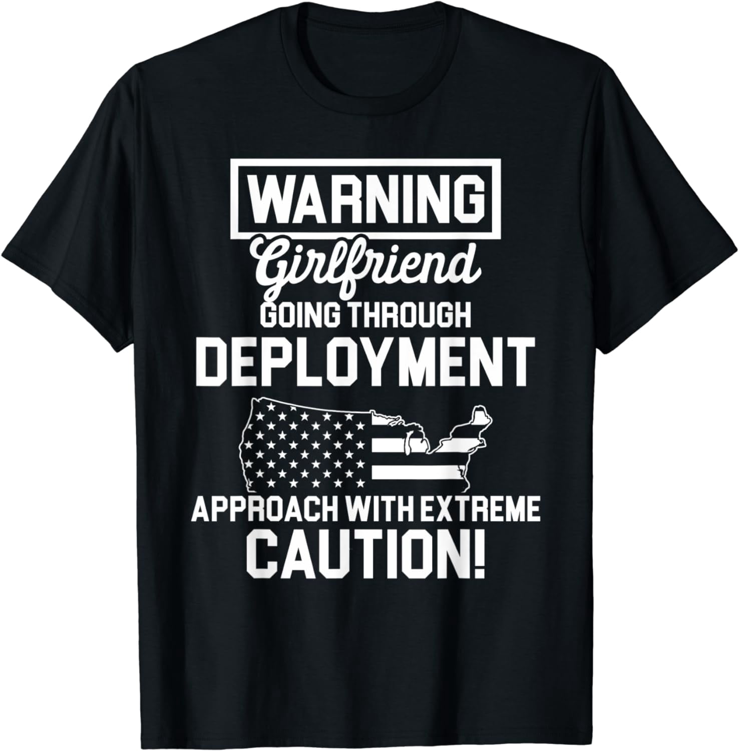 Red Fridays Military Girlfriend Deployment Support US Troops T-Shirt ...