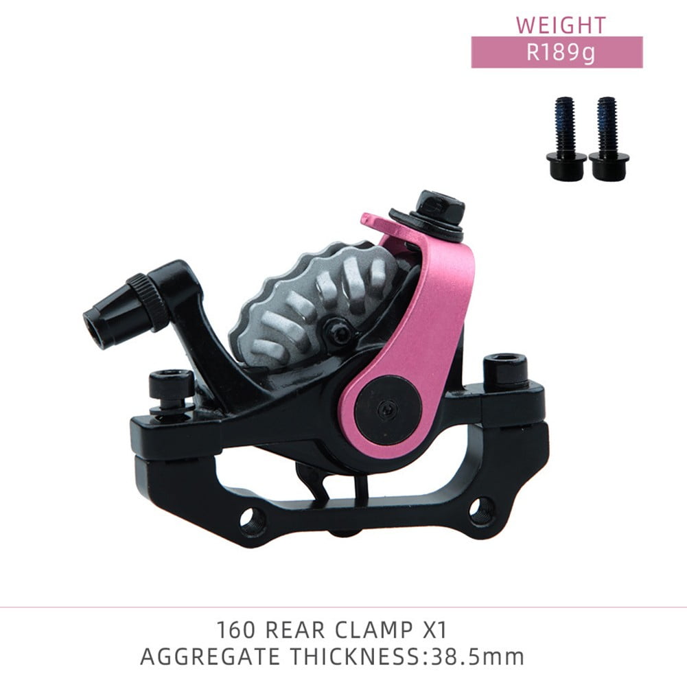 Red Front Brake-Mechanical Disc Brake Double Piston Caliper Ebike ...