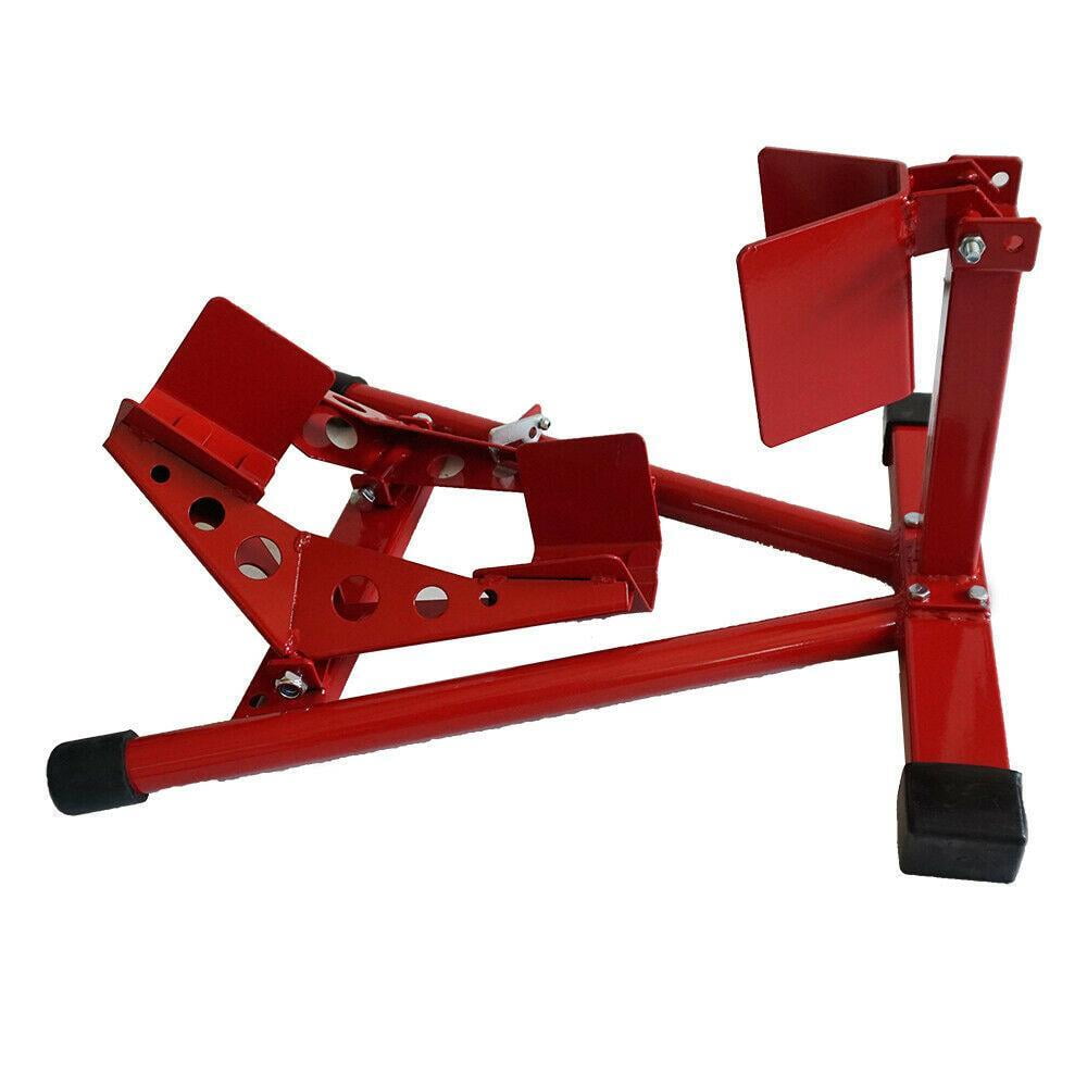 Red Front Wheels Chock Lift Stand For Sport Street Road Bike Top ...