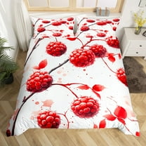 Erosebridal 100% Cotton Hippie Flower Duvet Cover Queen Size,Bohemian ...