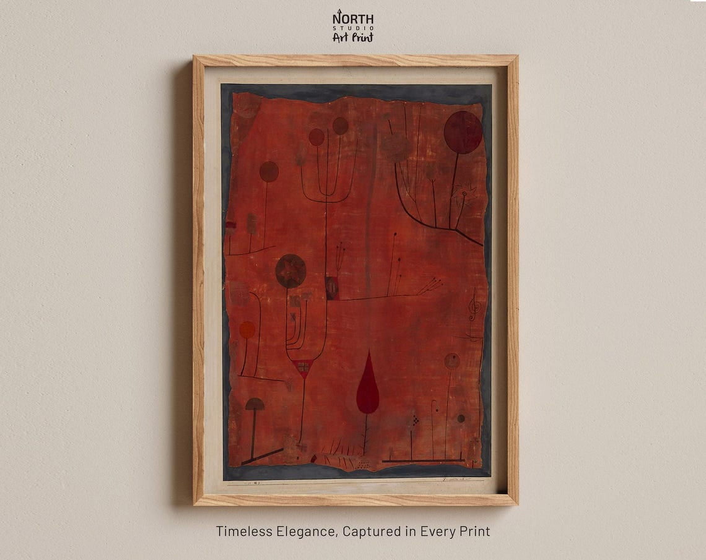 Red Fruits By Paul Klee Print, 1930S Art, Abstract Art, Vintage Art ...