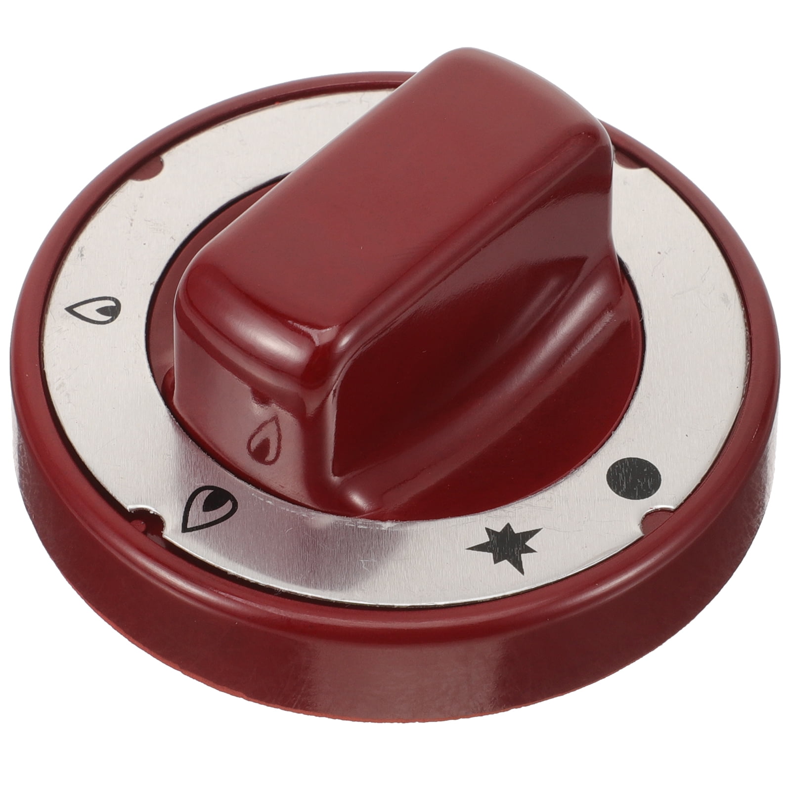 Red Stove Knob