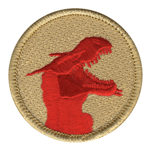Red Ghost Dragon Patrol Patch (Sew-on) - ClassB - Walmart.com