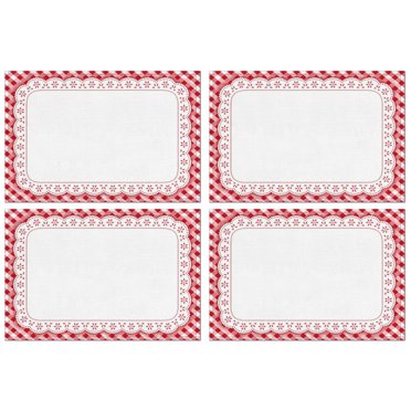 Placemats for Dining Table Red Gingham Colored Table Mat Dining Table ...