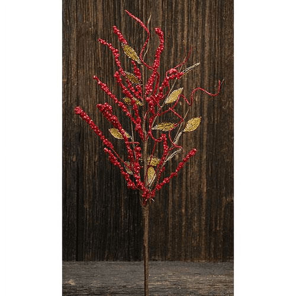 Red Glitter Bud Spray - Walmart.com