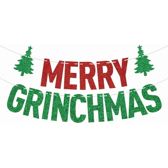 Merry Grinchmas Sign