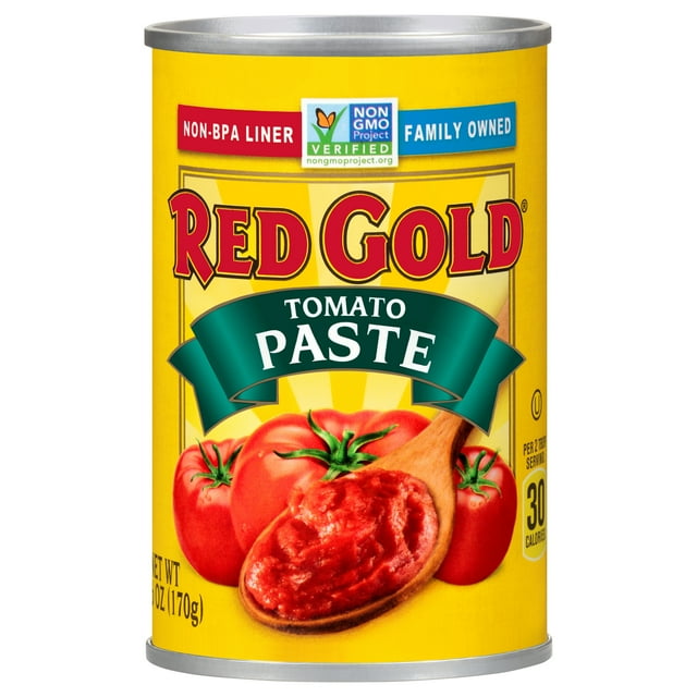 Red Gold Tomato Paste, 6 oz Can - Walmart.com