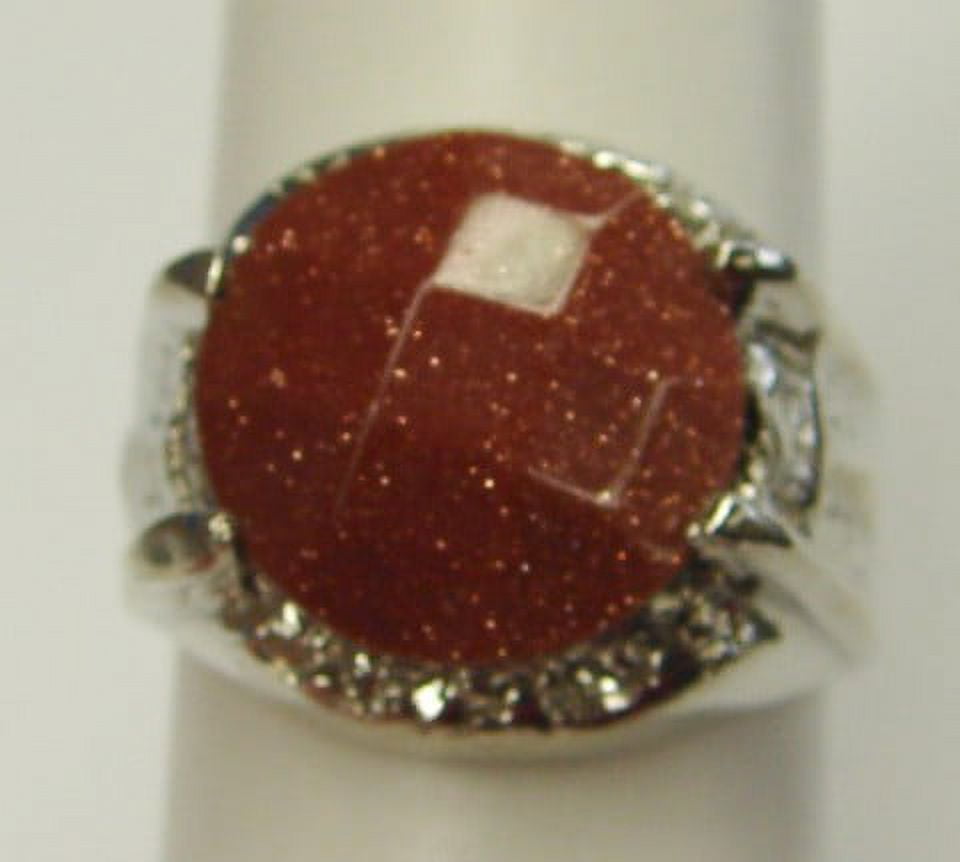 Red Goldstone Fashion Men Rings - Perfect Gifts for Men - Walmart.com