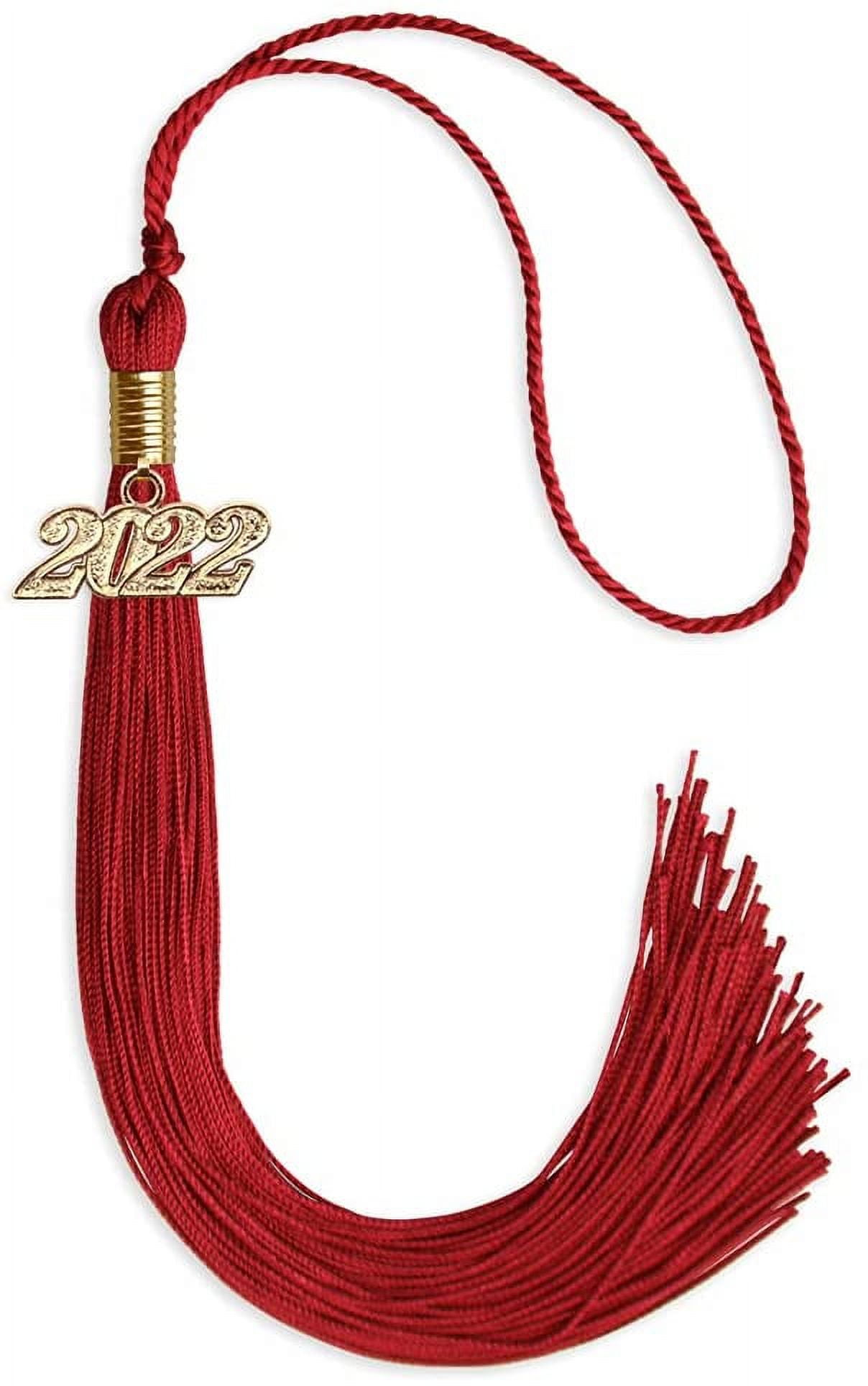 Red Graduation Tassel with Gold Date Drop - Walmart.com