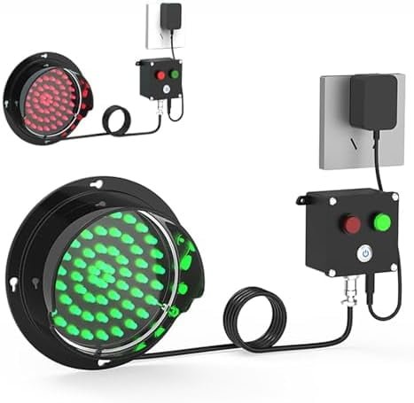 Red/Green LED Loading Dock Traffic Lights, 2 in 1 Stop and Go LED Light ...