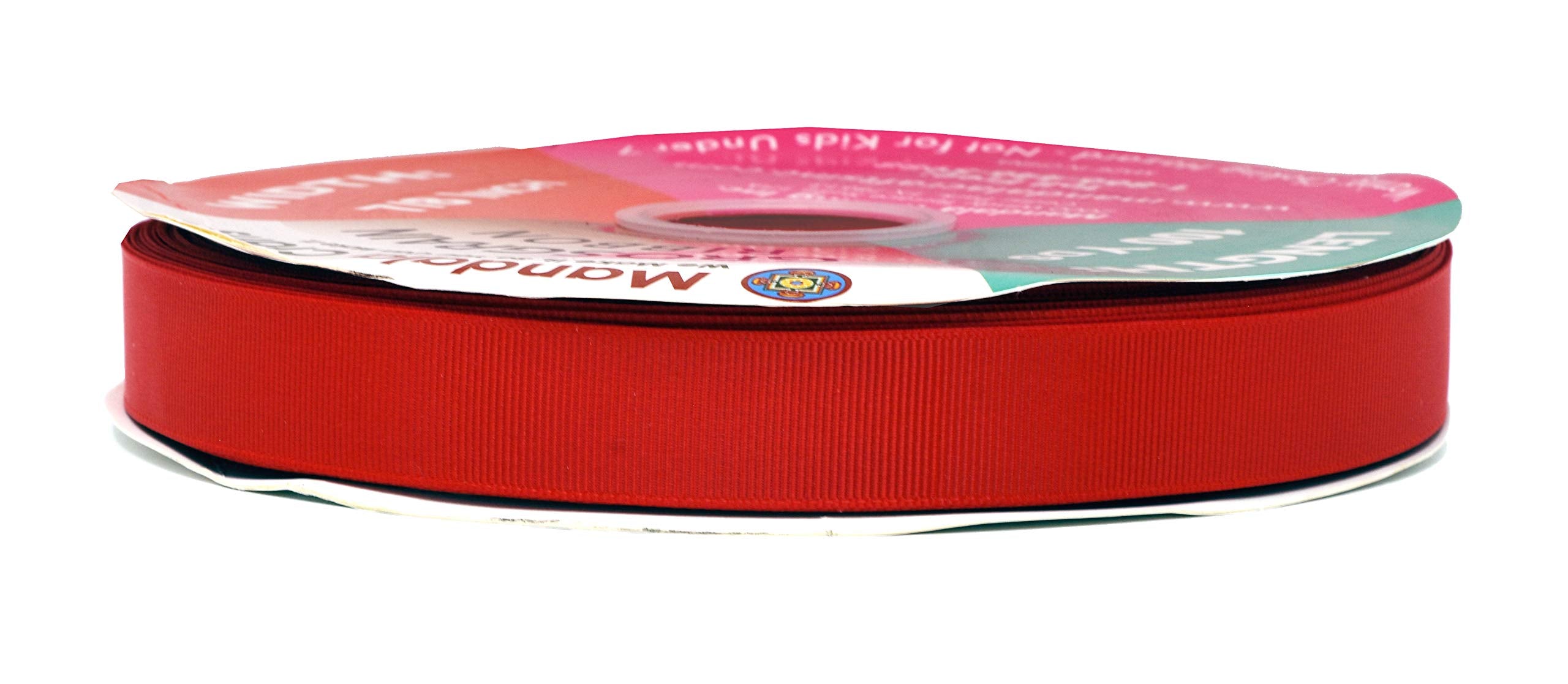 Grosgrain Ribbon 3/8 Inch Bulk 100 Yard Roll for Gift Wrapping, Hair ...