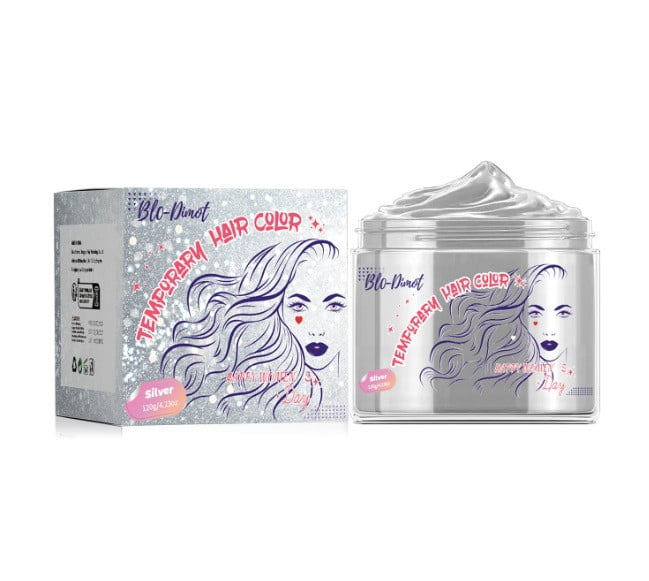 Red Hair Color Wax for Kids, Women Men Colored Hair Styling Mud ...