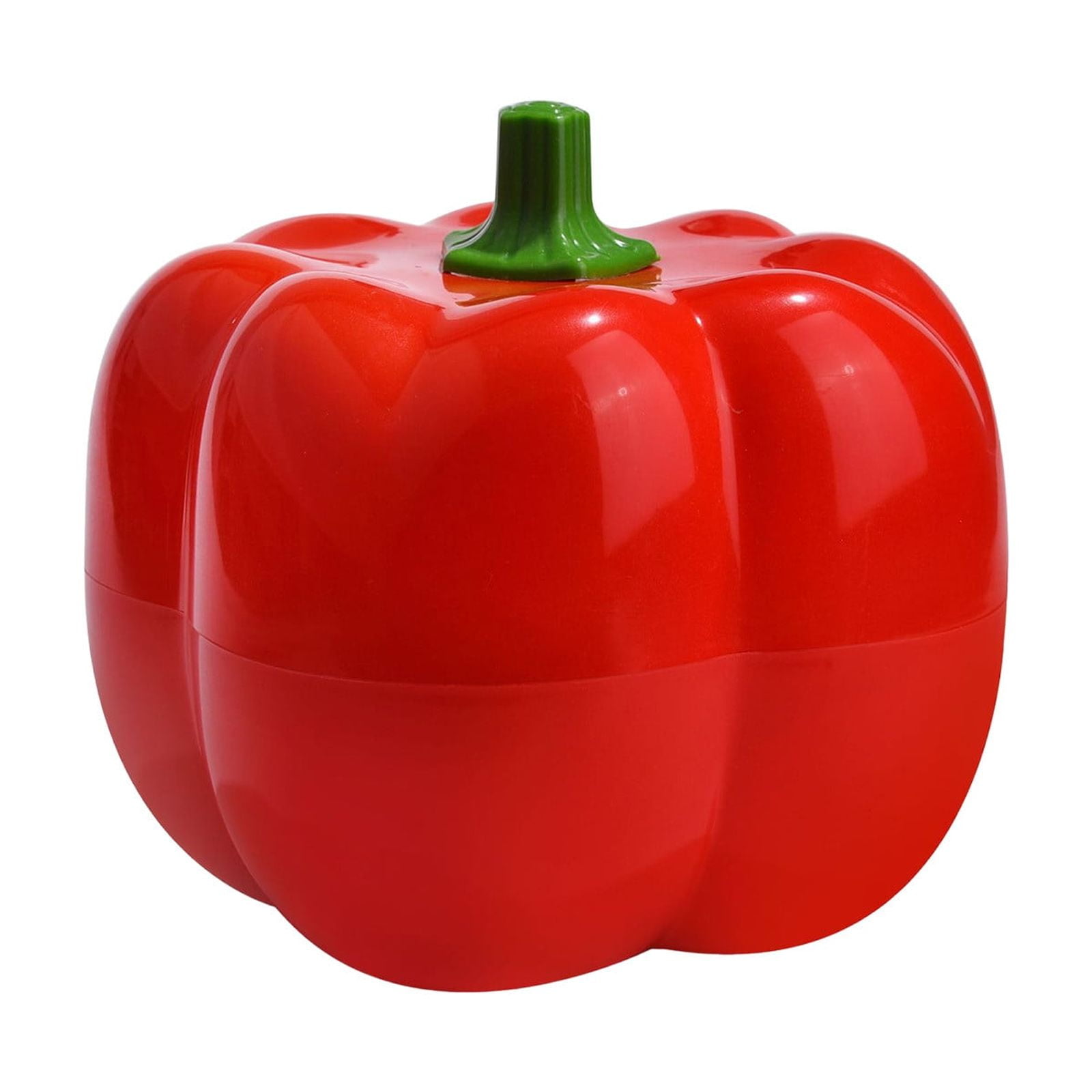 Red Halloween Pumpkin Candy Box Two Tier With Lid Compartmented Storage ...