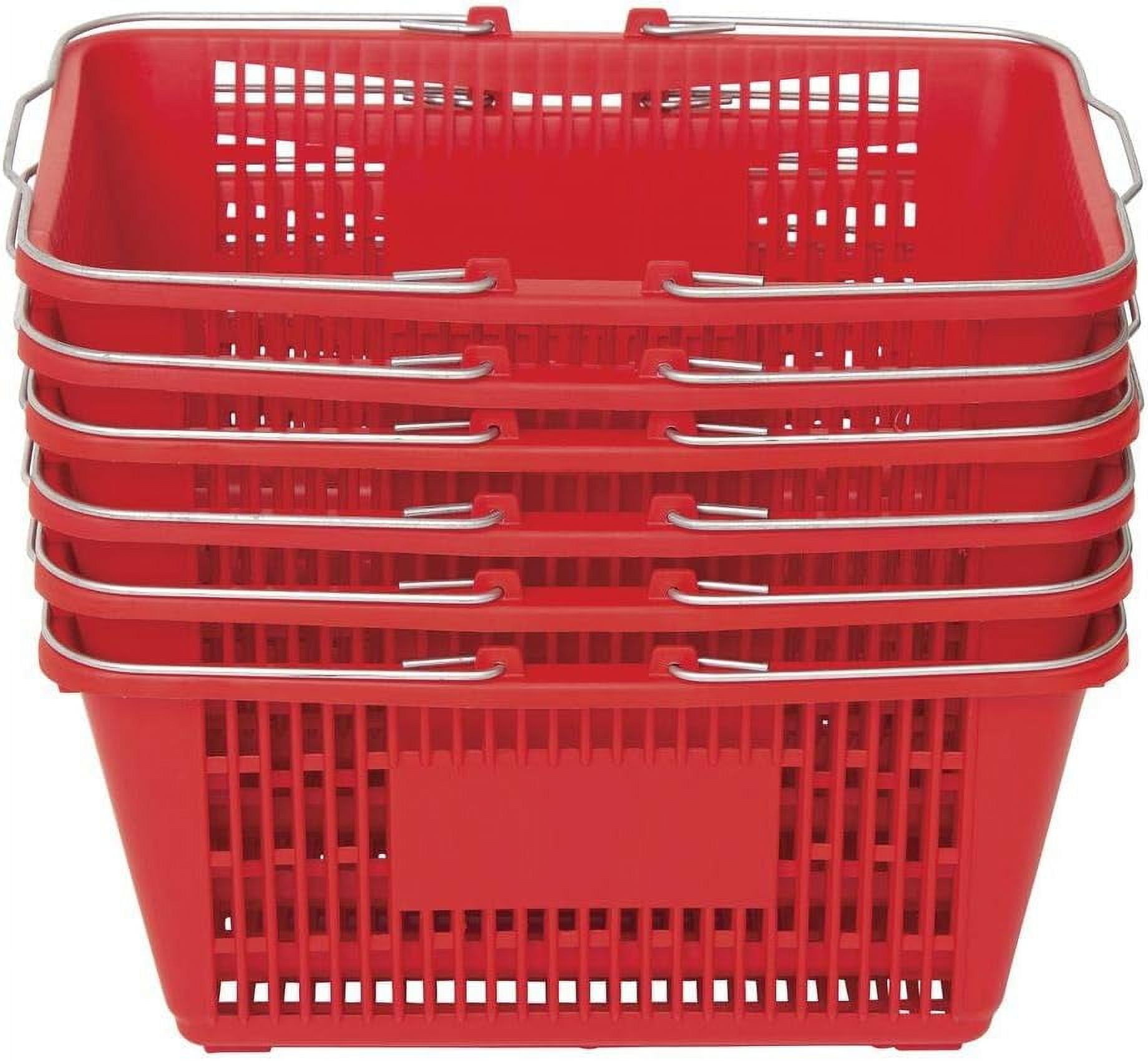 Red Hand Baskets Plastic Set of 6, 84331 - Walmart.com
