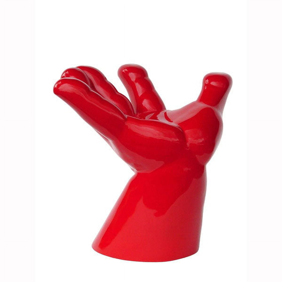 Red Hand Chair Life Size Statue - Walmart.com