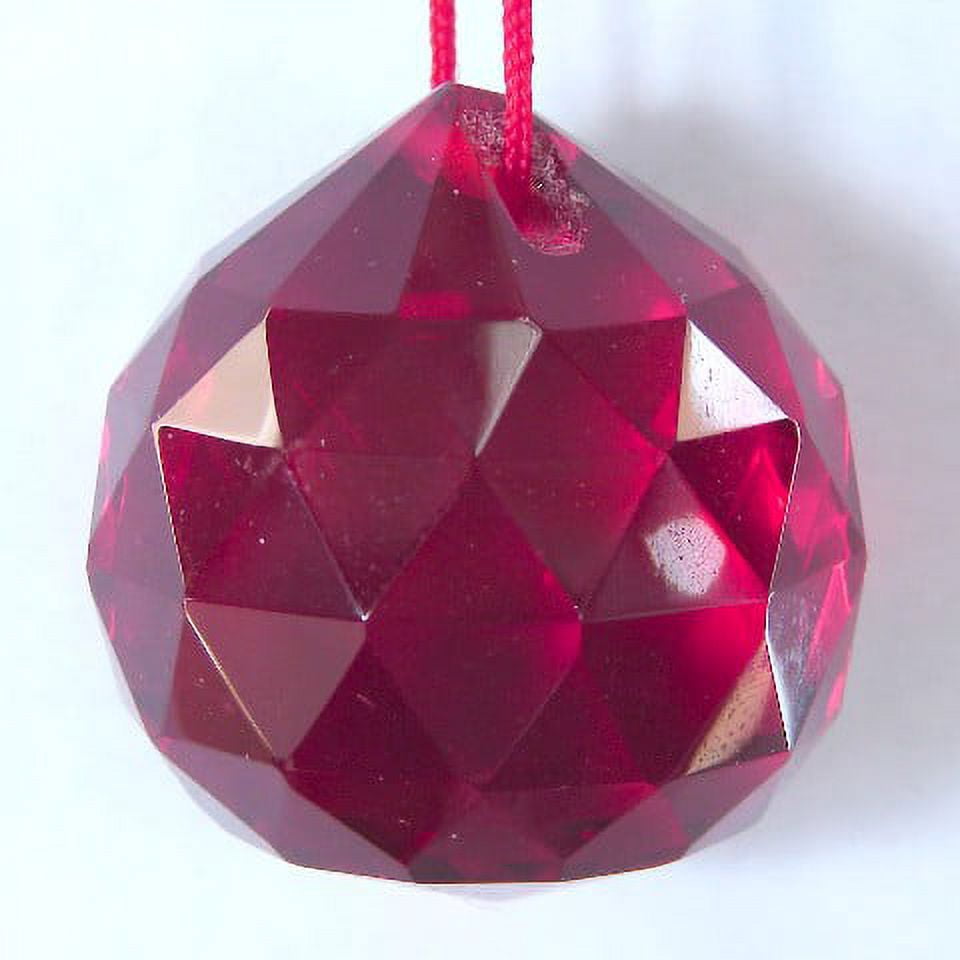 Red Hanging Crystal Balls - Walmart.com