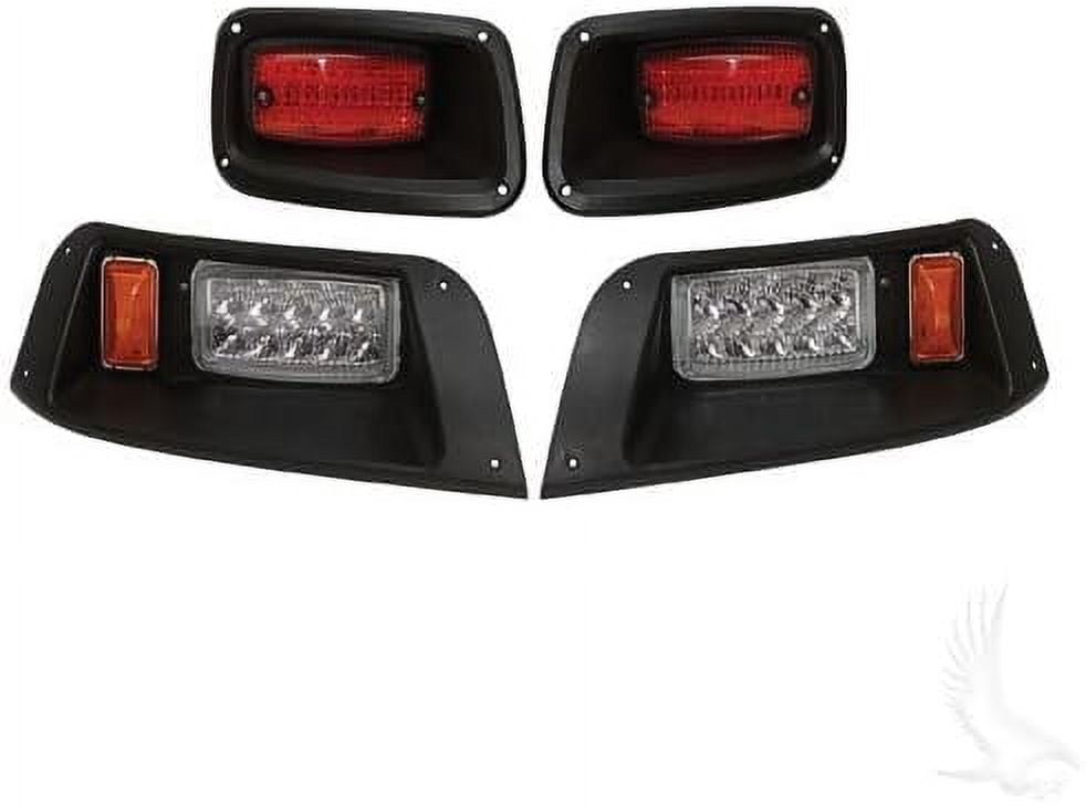 Red Hawk LED Adjustable Light Kit, E-Z-Go TXT 96-13, 12-48V - LGT-304L ...