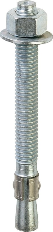 Red Head 03041 Trubolt Wedge Anchor 5 8 In Dia 6 In L Steel Zinc