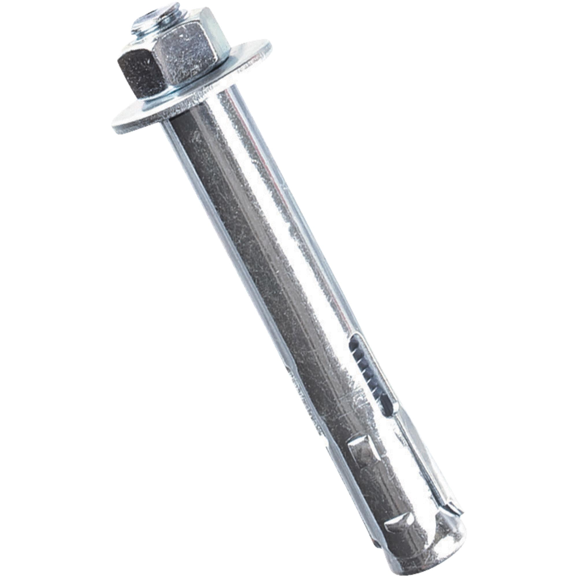 Red Head 11283 1/2 in. x 3 in. Steel Hex-Nut-Head Sleeve Anchors - pack ...