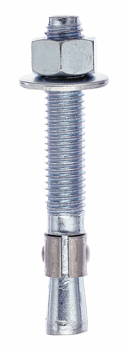 Red Head Wedge Anchor,3/4"-10,SS,3/4 in,PK10 WW-34100 - Walmart.com