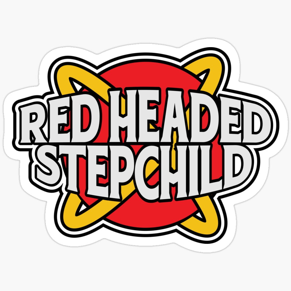 Red Headed Stepchild Superhero Emblem Sticker Phone Decal Water Bottle ...