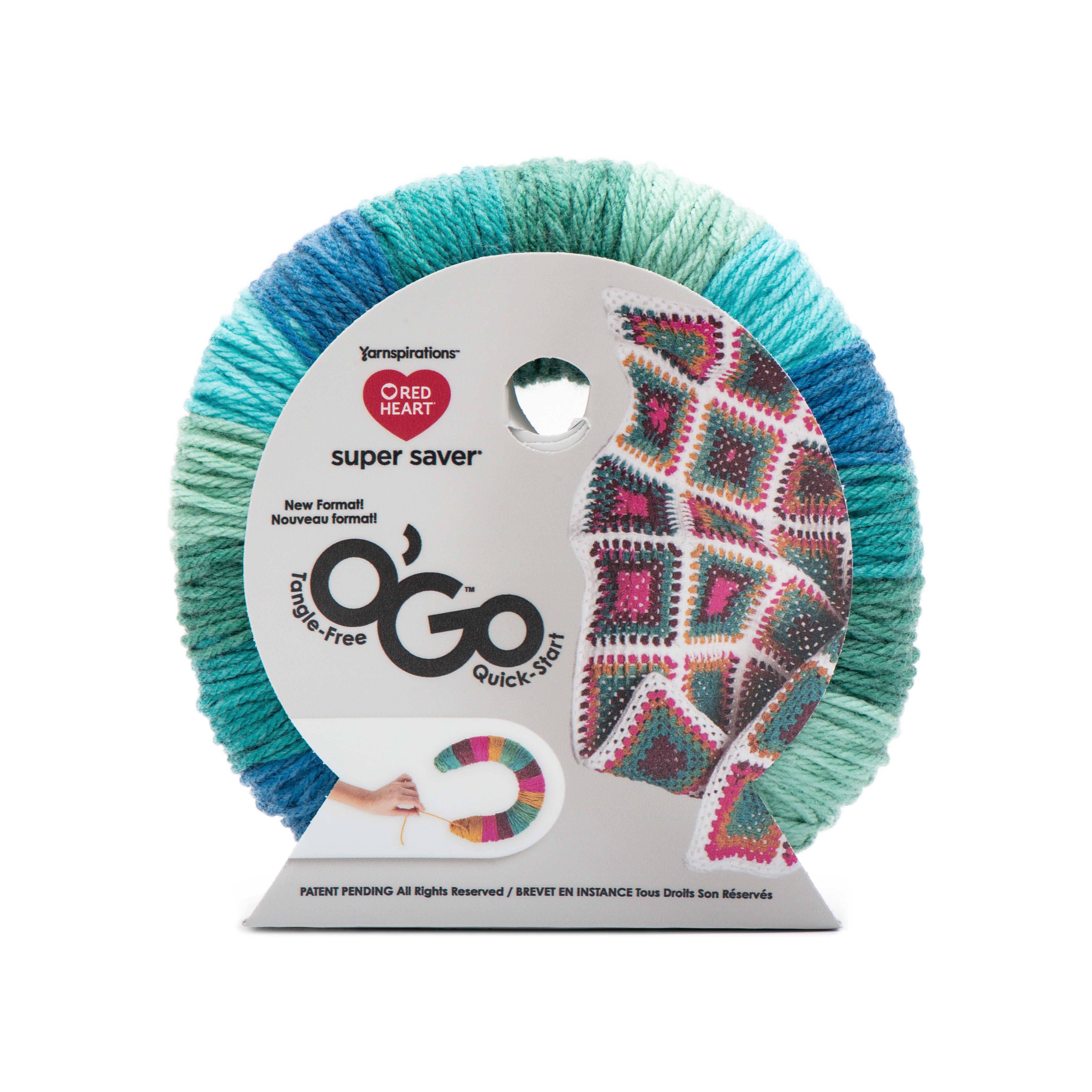 Red Heart Acrylic Peacock Yarn, 236 yd - Walmart.com