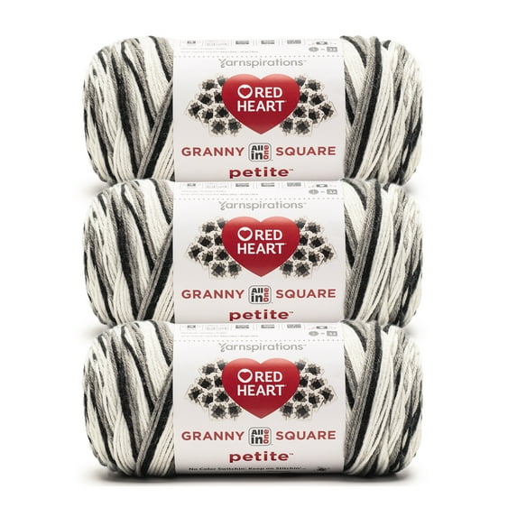 Red Heart® All In One Granny Square Petite™ #4 Worsted (Medium) Acrylic ...