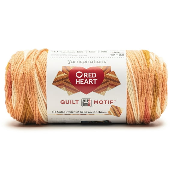 Red Heart All In One Quilt Motif Yarn-Cultured - Walmart.com