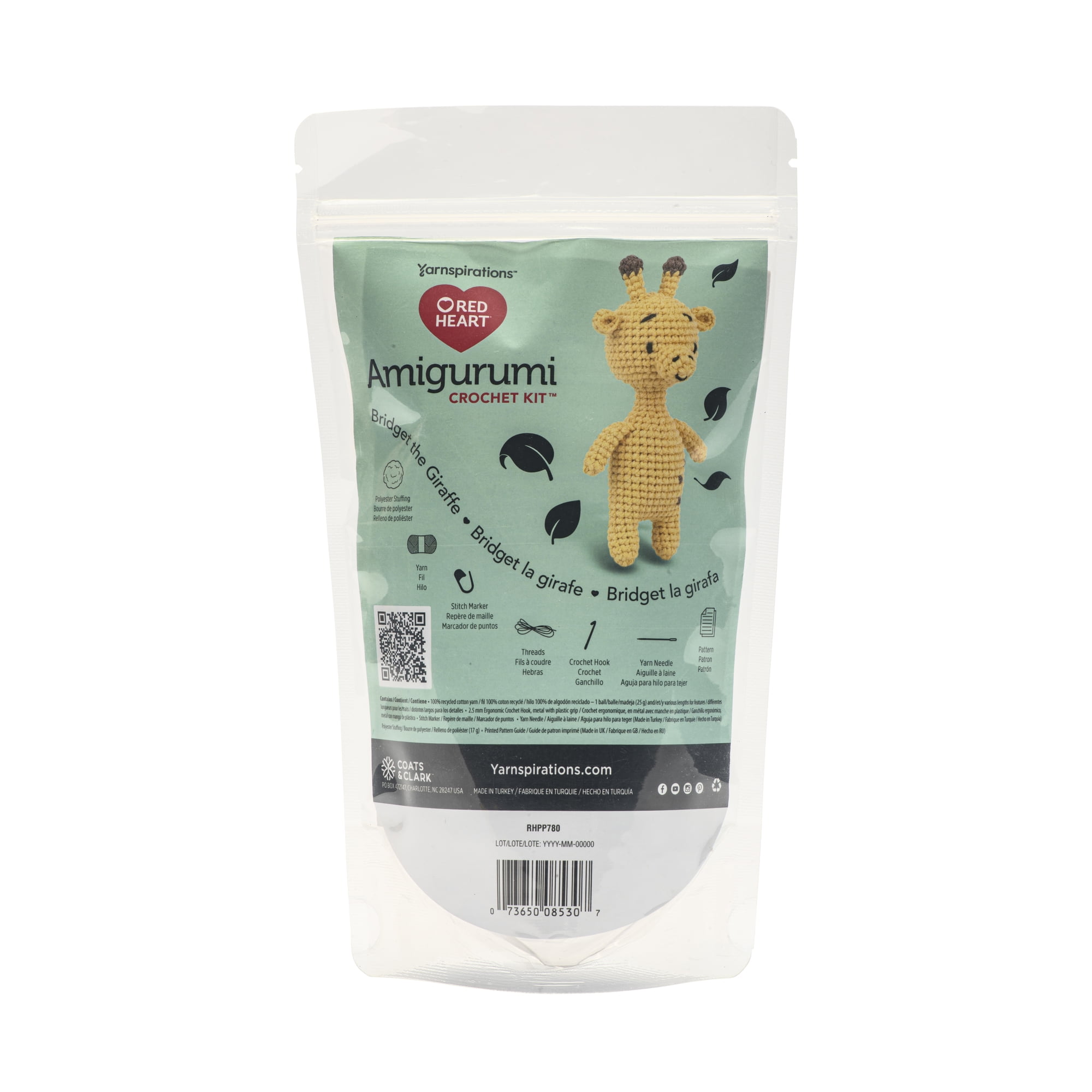 Red Heart Amigurumi Crochet Kit, Bridget the Giraffe - Walmart.com