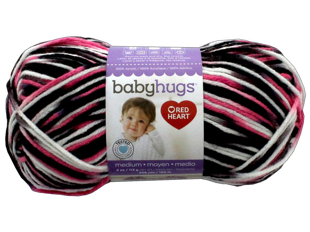 Red Heart Baby Hugs Medium Yarn, Princess - Walmart.com
