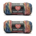 Red Heart® Bitty Stripes™ #4 Medium Acrylic Yarn, 10oz/283g, 515 Yd (2 ...