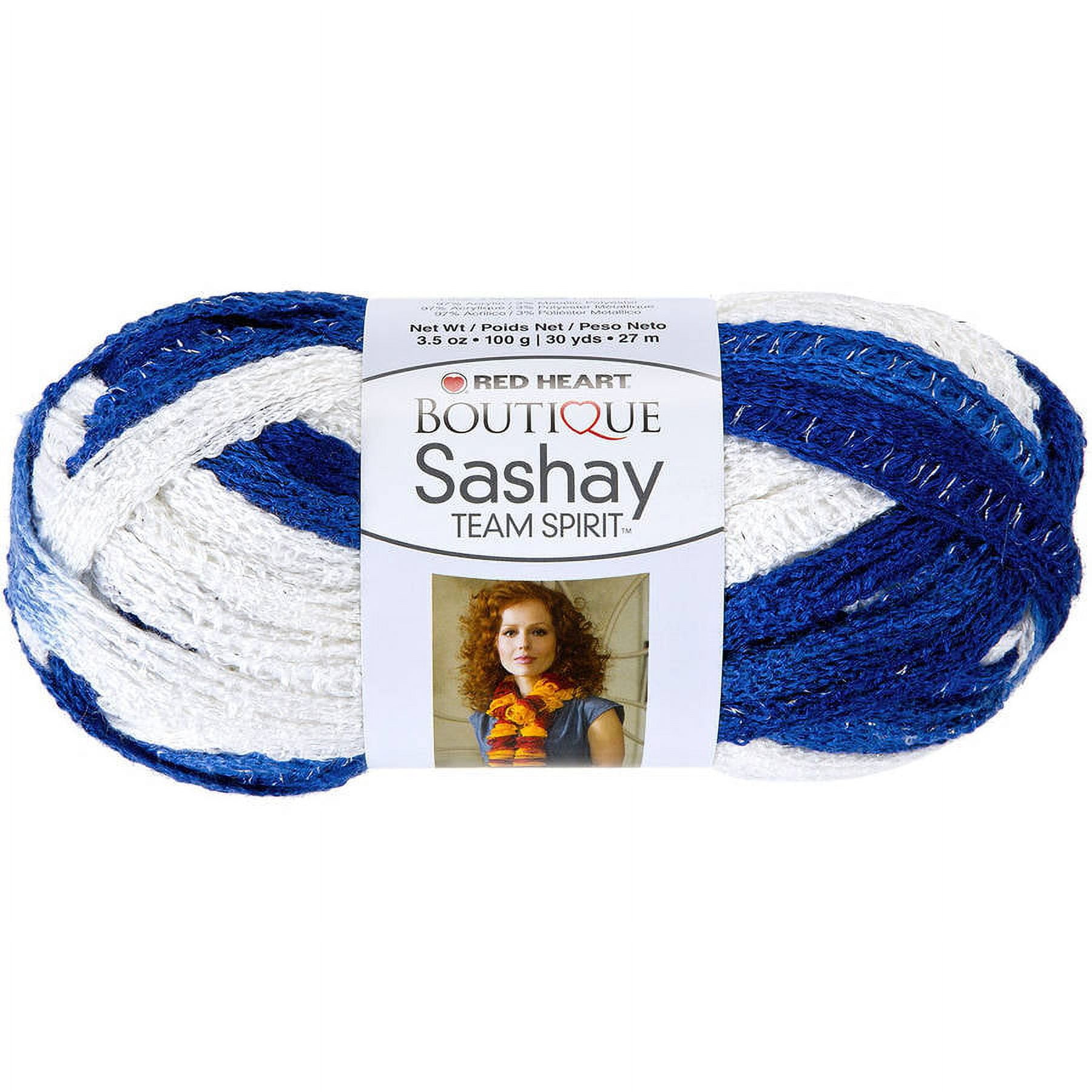 Red Heart Boutique Sashay Team Spirit Yarn Available In Multiple