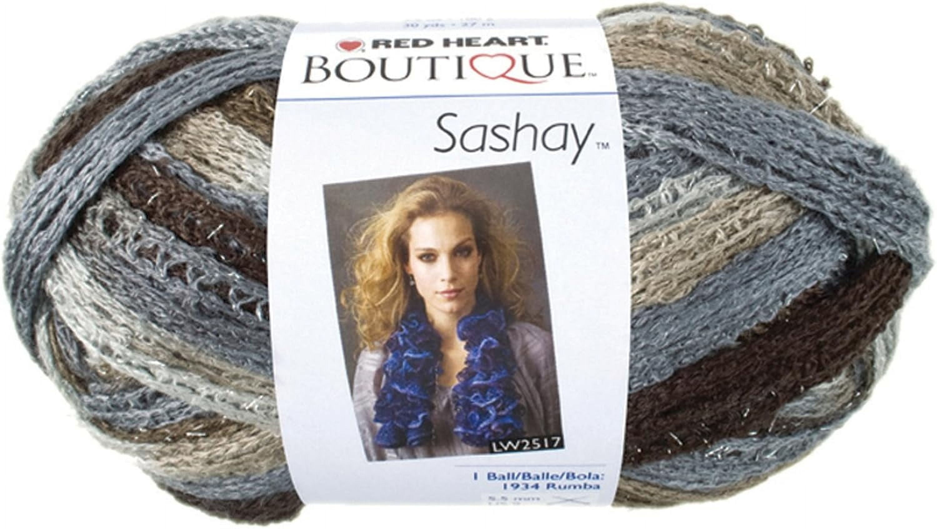 Red Heart Boutique Sashay Yarn, 1 Each - Walmart.com
