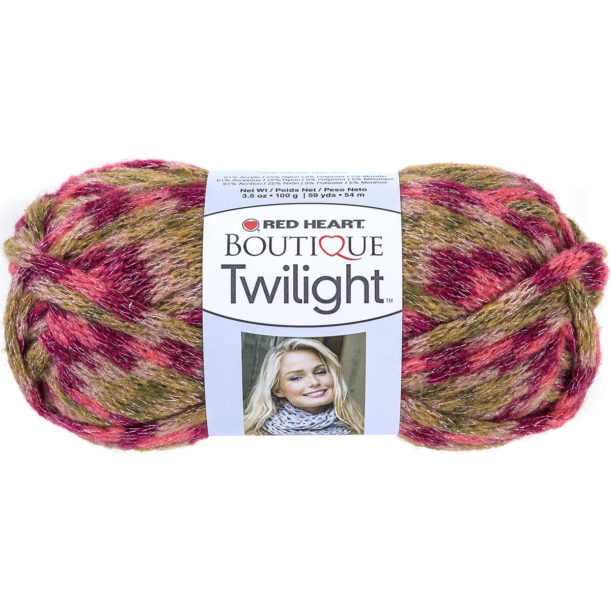 Red Heart Boutique Twilight Yarn-Rose Garden, Pk 3, Red Heart - Walmart.com