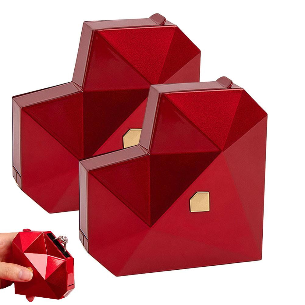 Red Heart Box, Engagement Box, Mechanical Surprise Box New Z5 R7E7 ...