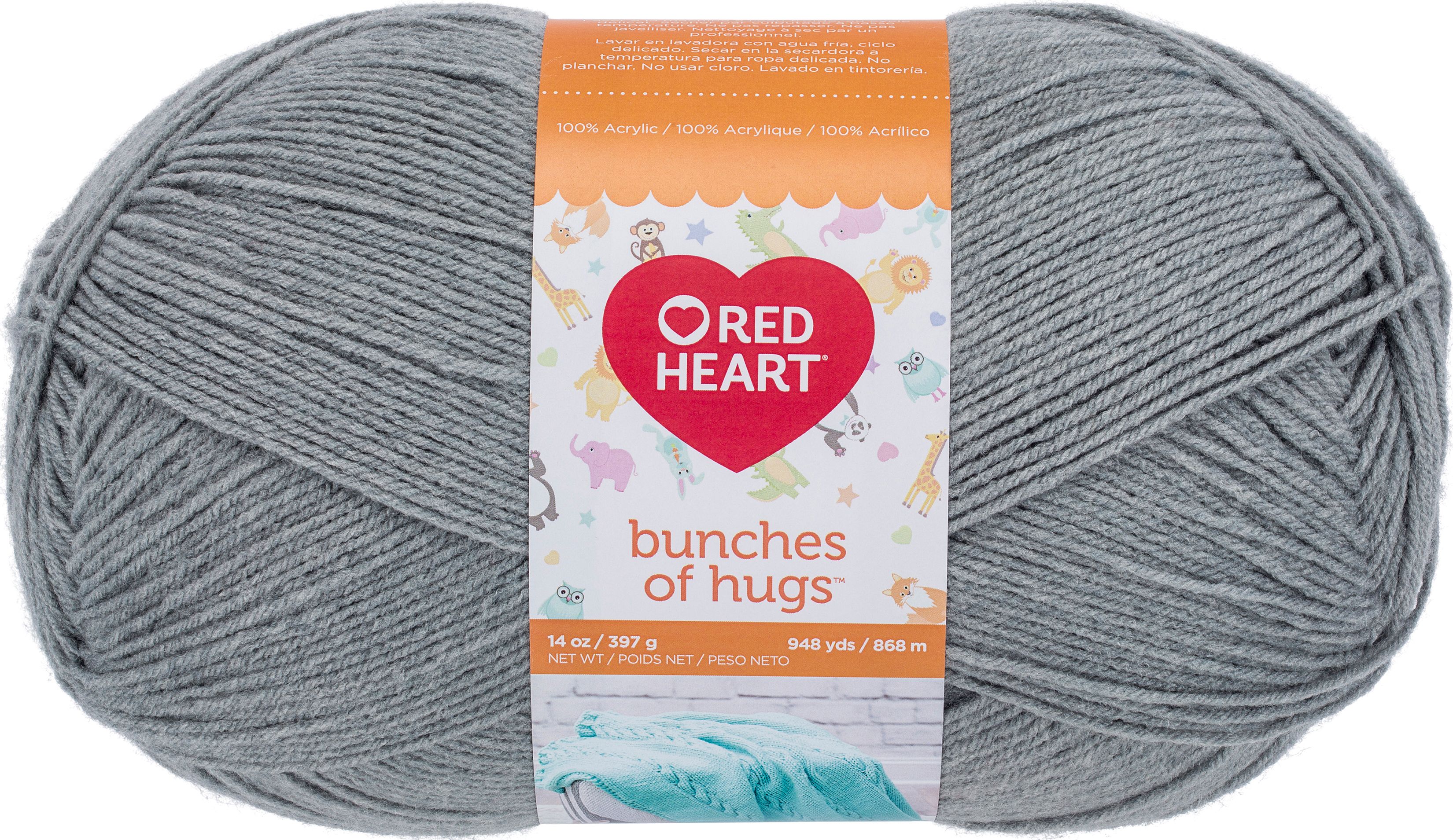 Red Heart Bunches Of Hugs Yarn-Rain - Walmart.com