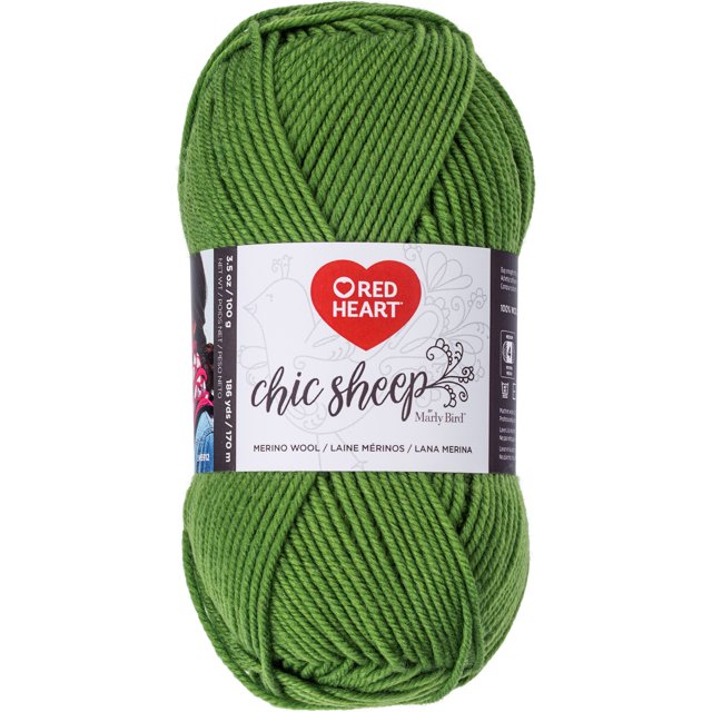 Red Heart Chic Sheep Yarn Polo
