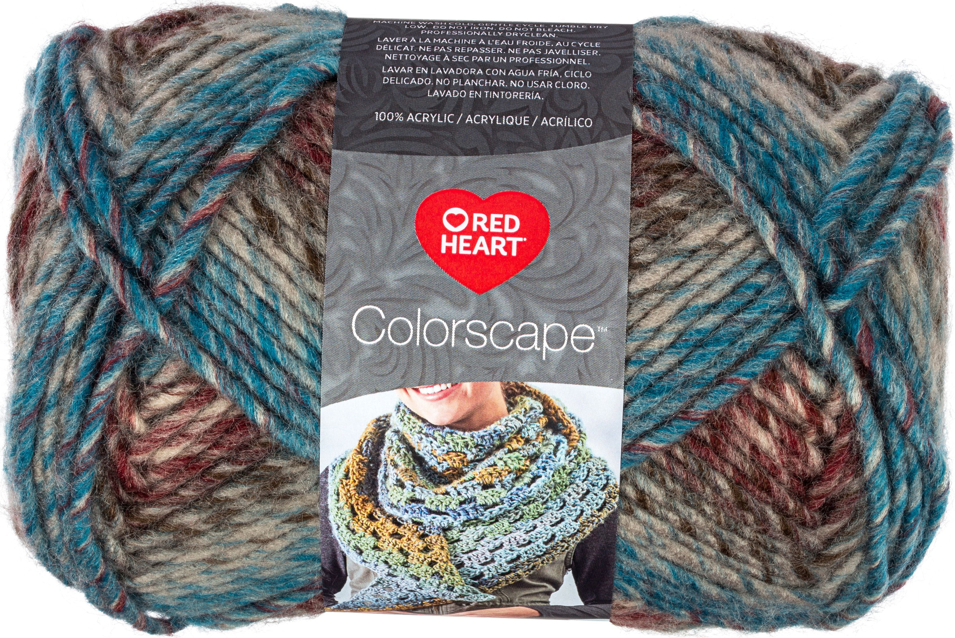 Red Heart Colorscape Yarn-Paris - Walmart.com