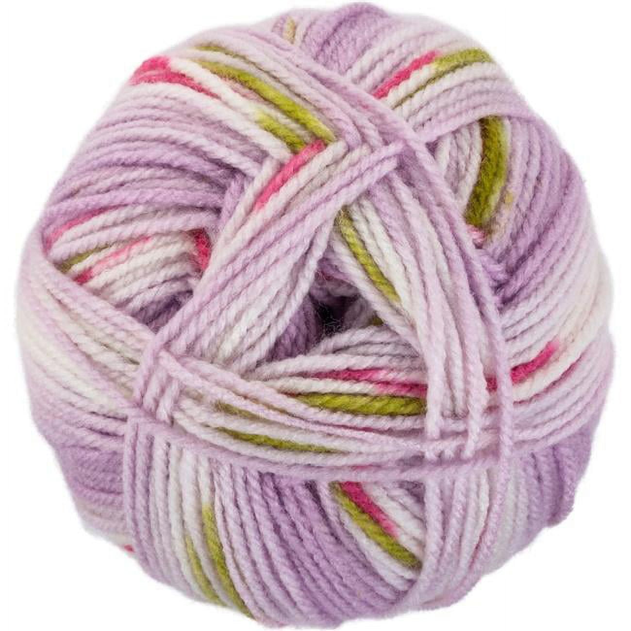 Red Heart E896-9567 Light Orchid Yarn Hugs & Kisses - Walmart.com