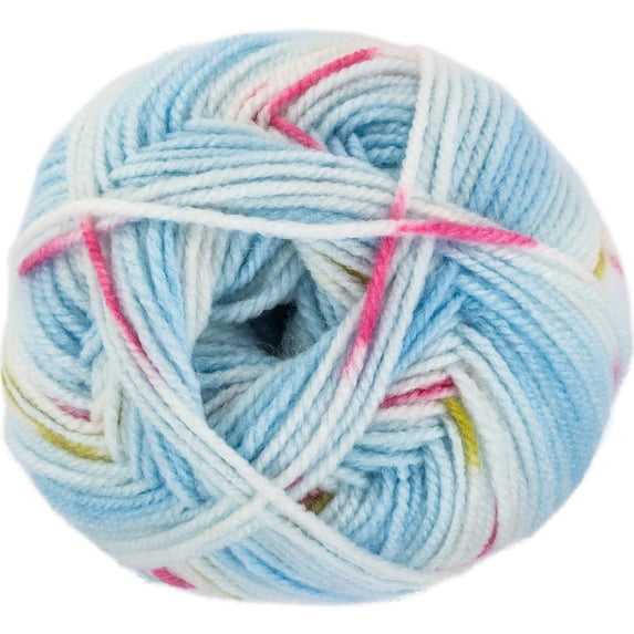 Red Heart E896-9867 Light Denim Yarn Hugs & Kisses - Walmart.com
