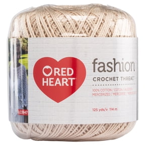 Threadart 100% Pure Cotton Multicolor Crochet Thread - Size 10 - Color ...