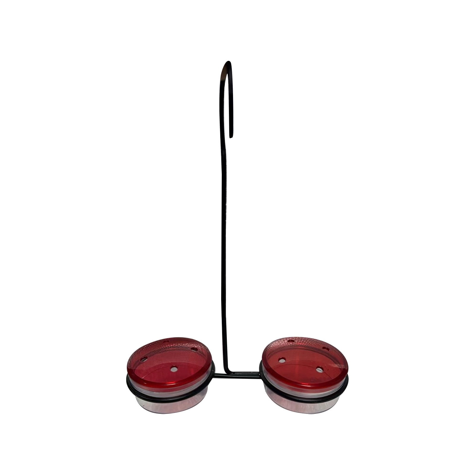 Red Heart Feeder Red Double Ring Feeder Hanging Red Hummingbird Bird ...