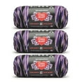 Red Heart® Granny Square™ #4 Med Acrylic Yarn, Blk-grape granny 250g ...