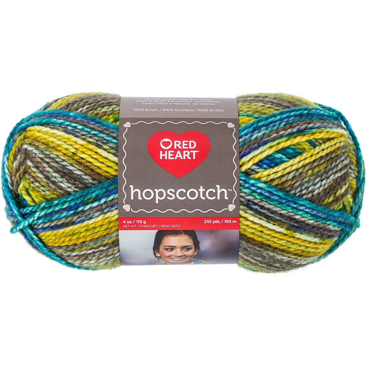 Red Heart Hopscotch Yarn-Kickball - Walmart.com