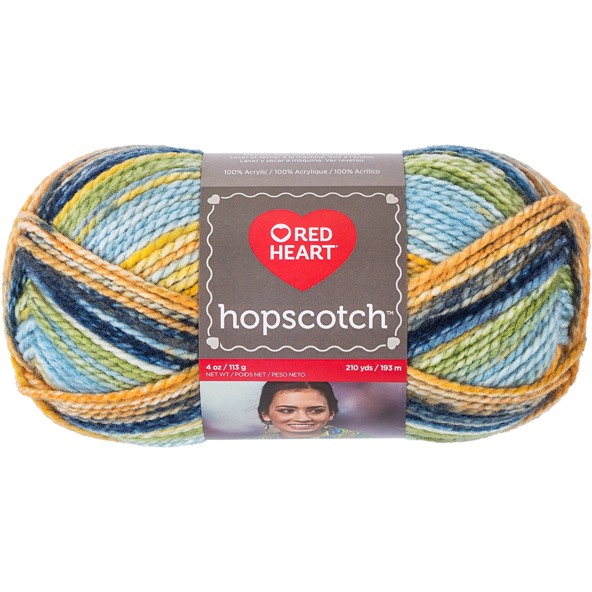 Red Heart Hopscotch Yarn-Scooter - Walmart.com