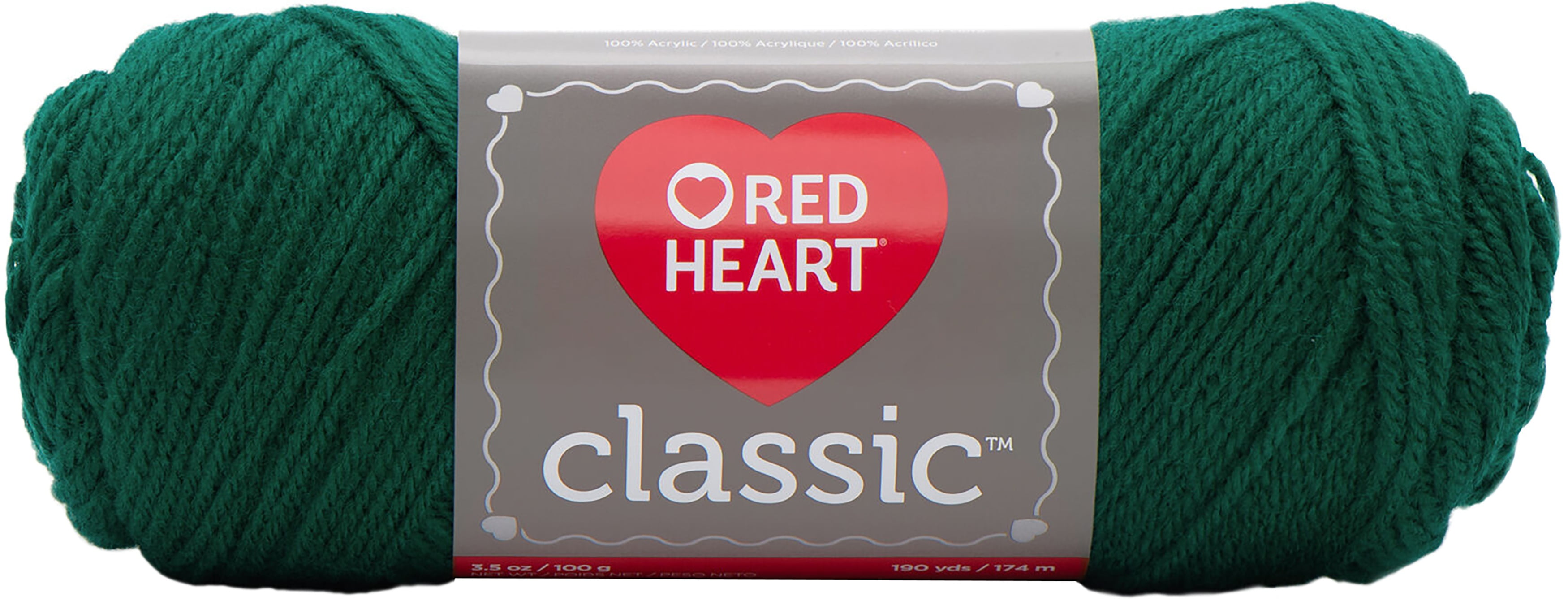 Red Heart Classic Yarn-Paddy Green - Walmart.com